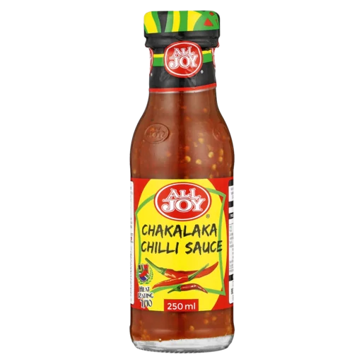 All Joy Chakalaka Chilli Sauce 250ml — Aubergine Foods