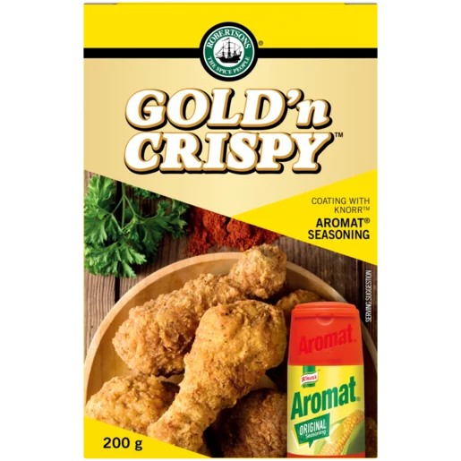 Robertsons Gold n Crispy Chicken Coating with Knorr Aromat Spice 200g ...
