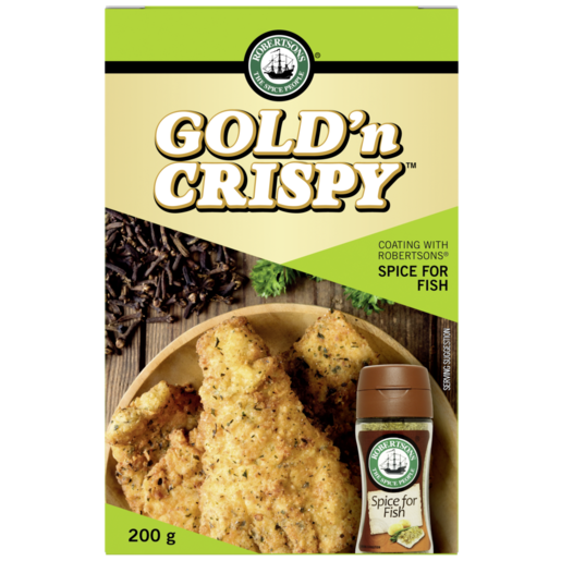 Robertsons Gold n Crispy Fish Coating with Robertsons Spice For Fish S ...