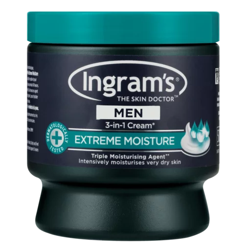 Ingram's Men Extreme Moisture 3-In-1 Cream 450ml — Aubergine Foods