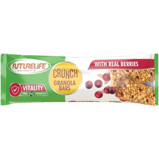 (Expired) FUTURELIFE Crunch Vitality With Real Berries Granola Bar 40g ...