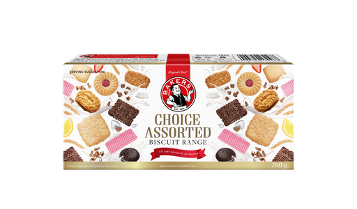 Bakers Choice Assorted Biscuits, 200g — Aubergine Foods