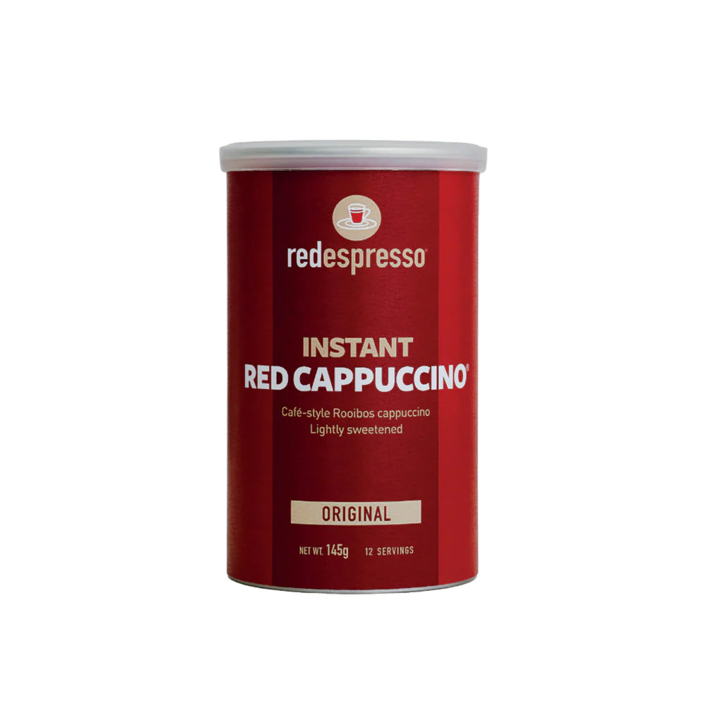 Redespresso Instant Red Cappuccino Original, 145g — Aubergine Foods