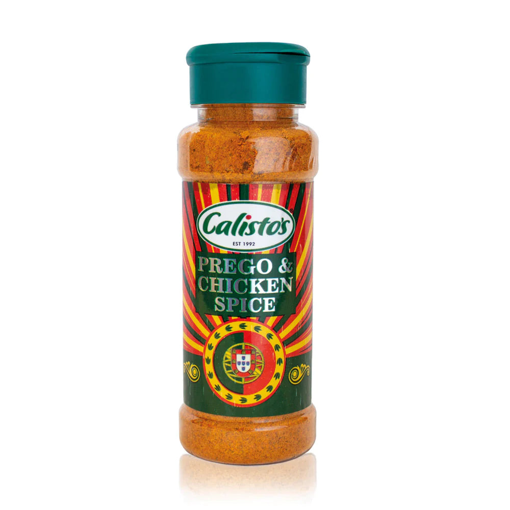 Calisto's Prego & Chicken Spice, 150g — Aubergine Foods