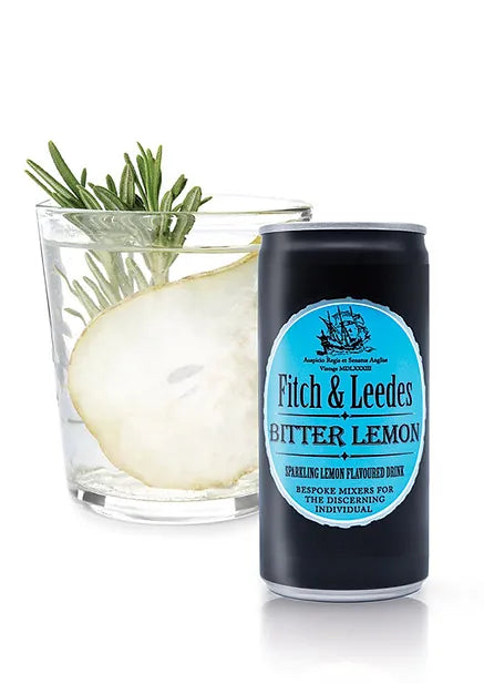 Fitch & Leedes Bitter Lemon, 200ml — Aubergine Foods