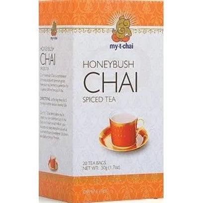 My-T-Chai Honeybush Chai, 20 Bags — Aubergine Foods