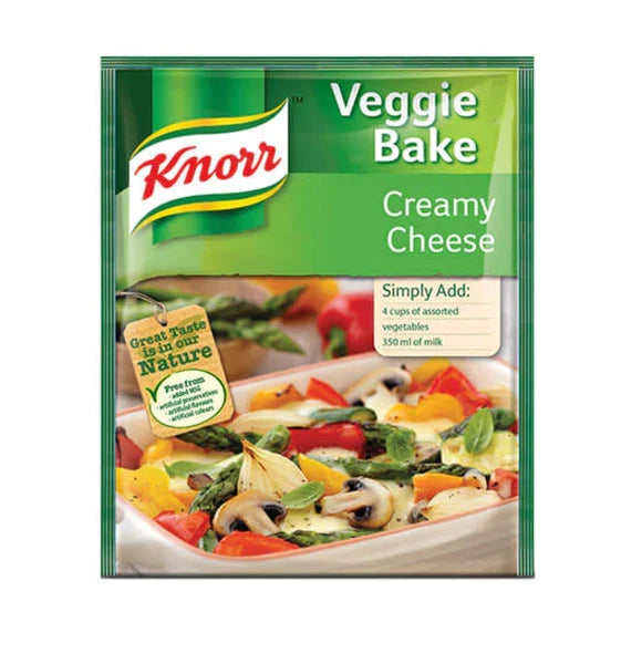 Knorr Creamy Cheese Sauce Veggie Bake 43g — Aubergine Foods