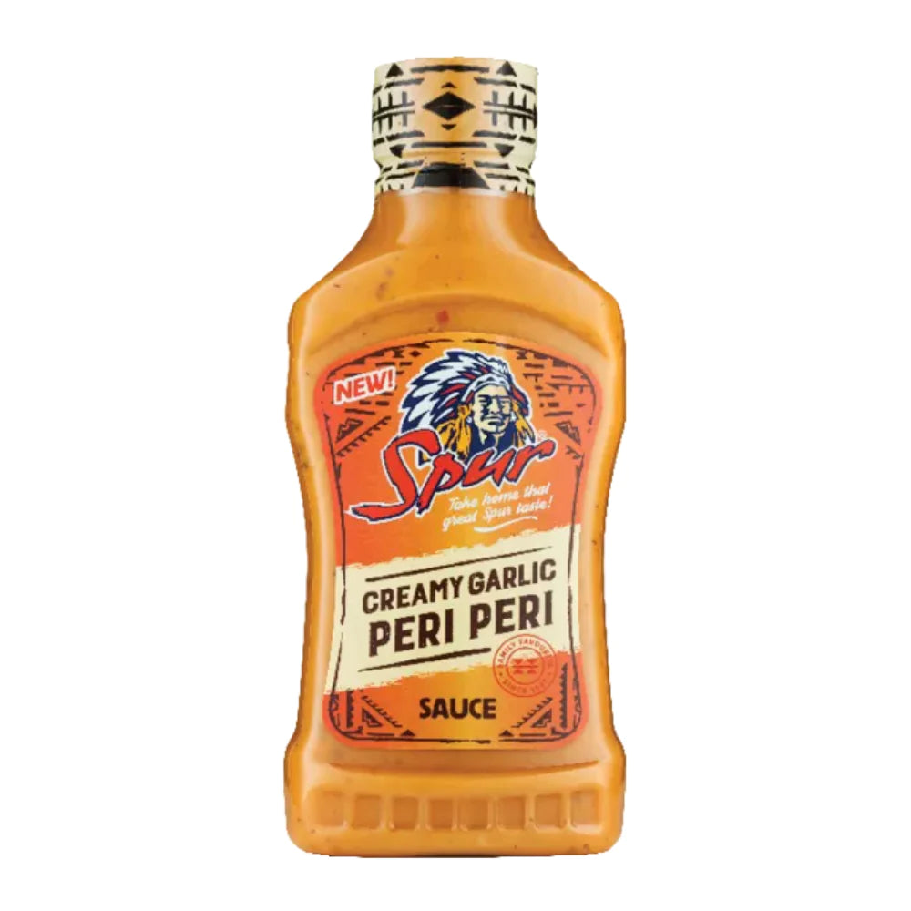 Spur Sauce Creamy Garlic Peri Peri, 500ml — Aubergine Foods