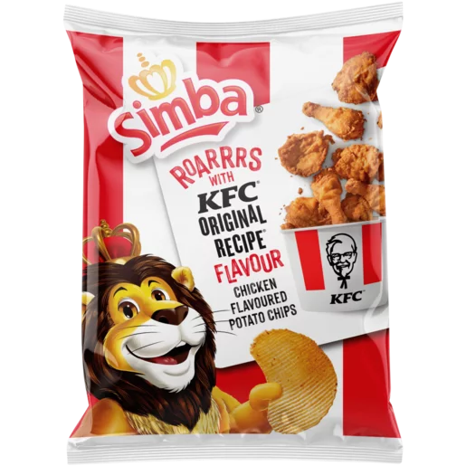 Simba KFC Original Recipe Chicken Flavoured Potato Chips 120g ...