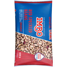 Imbo Red Speckled Beans 500g — Aubergine Foods