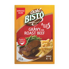 Aah Bisto Instant Gravy for Roast Beef 25g — Aubergine Foods
