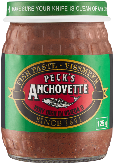 Peck's Anchovette Fish Paste 125g — Aubergine Foods