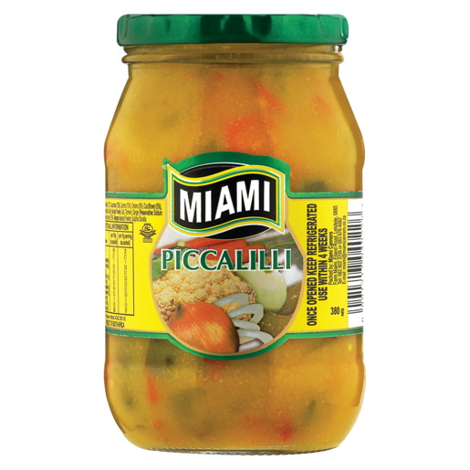 Miami Piccalilli Relish 380g — Aubergine Foods