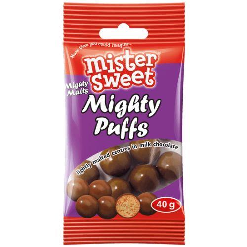 Mister Sweets Mighty Malts, 40g — Aubergine Foods