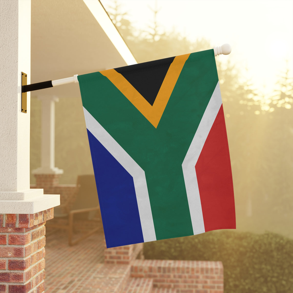 SA Flag Garden & House Banner — Aubergine Foods