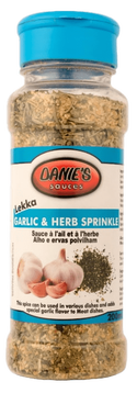 Danie's Garlic & Herb Sprinkle, 200ml — Aubergine Foods