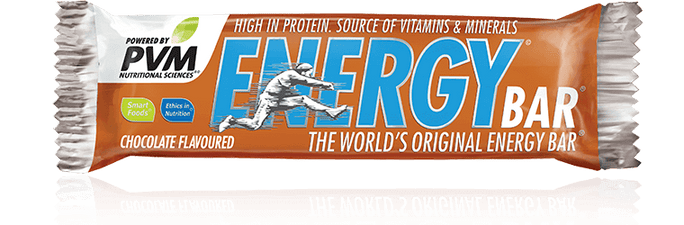 PVM Chocolate Flavoured Energy Bar 45g — Aubergine Foods