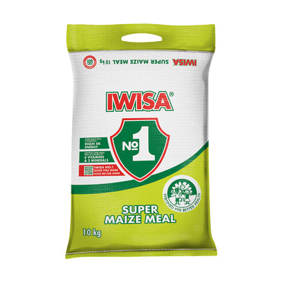 IWISA Super Maize Meal 10Kg — Aubergine Foods