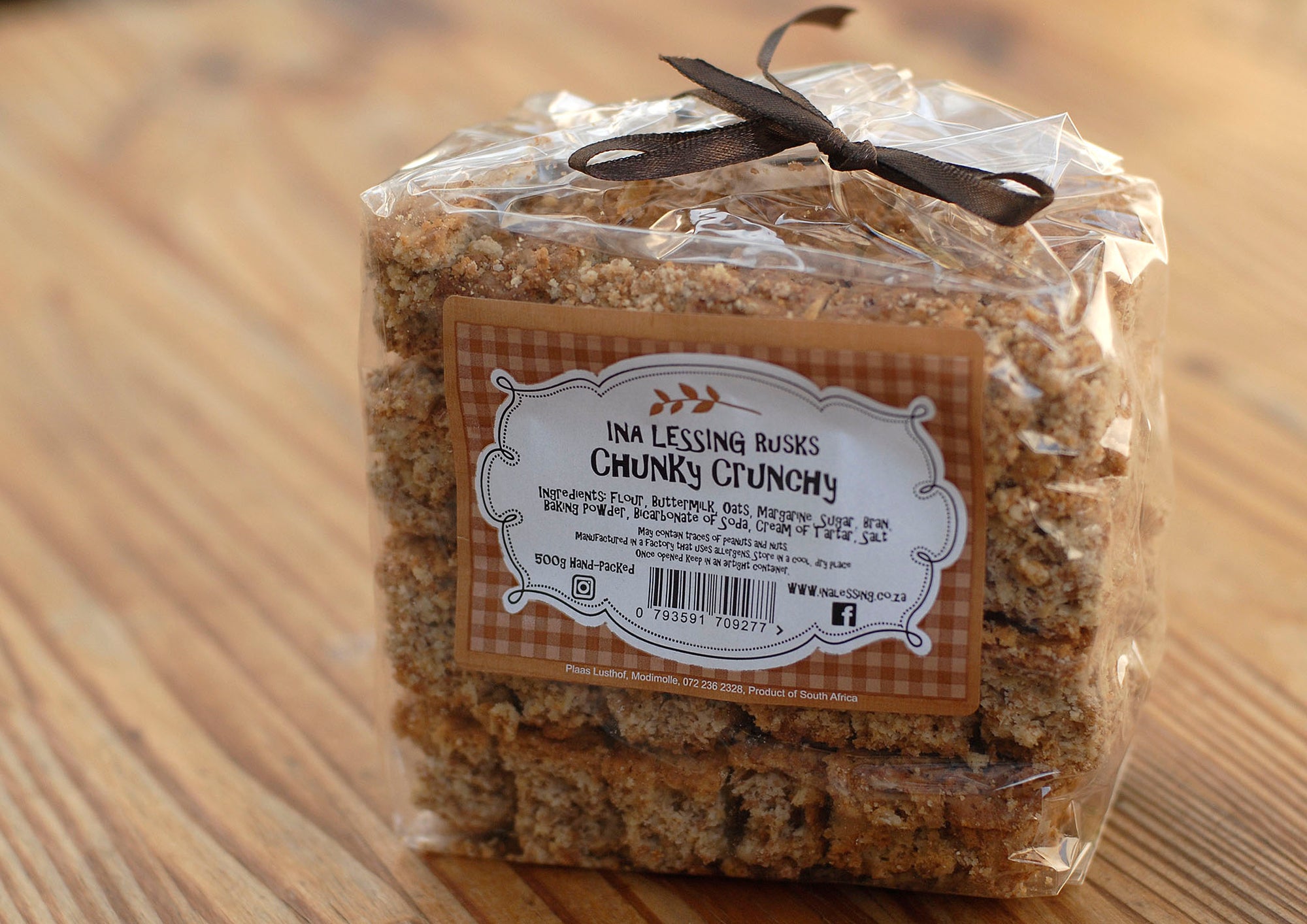 Ina Lessing Chunky Crunchy, 500g — Aubergine Foods