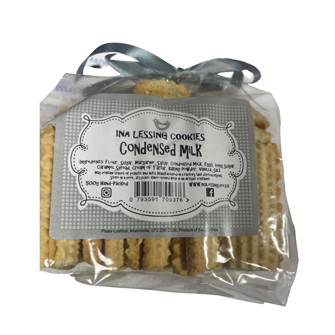 Ina Lessing Condensed Milk Biscuits, 500g — Aubergine Foods