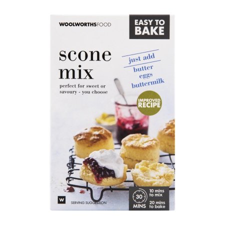 Woolworths Scone Mix, 365g — Aubergine Foods