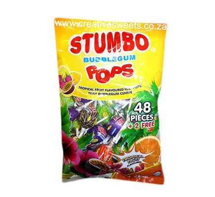 Stumbo Lollipop Tropical Fruit, SINGLE PIECE — Aubergine Foods