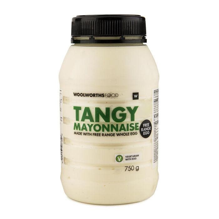 Woolworths Tangy Mayo, 750g — Aubergine Foods