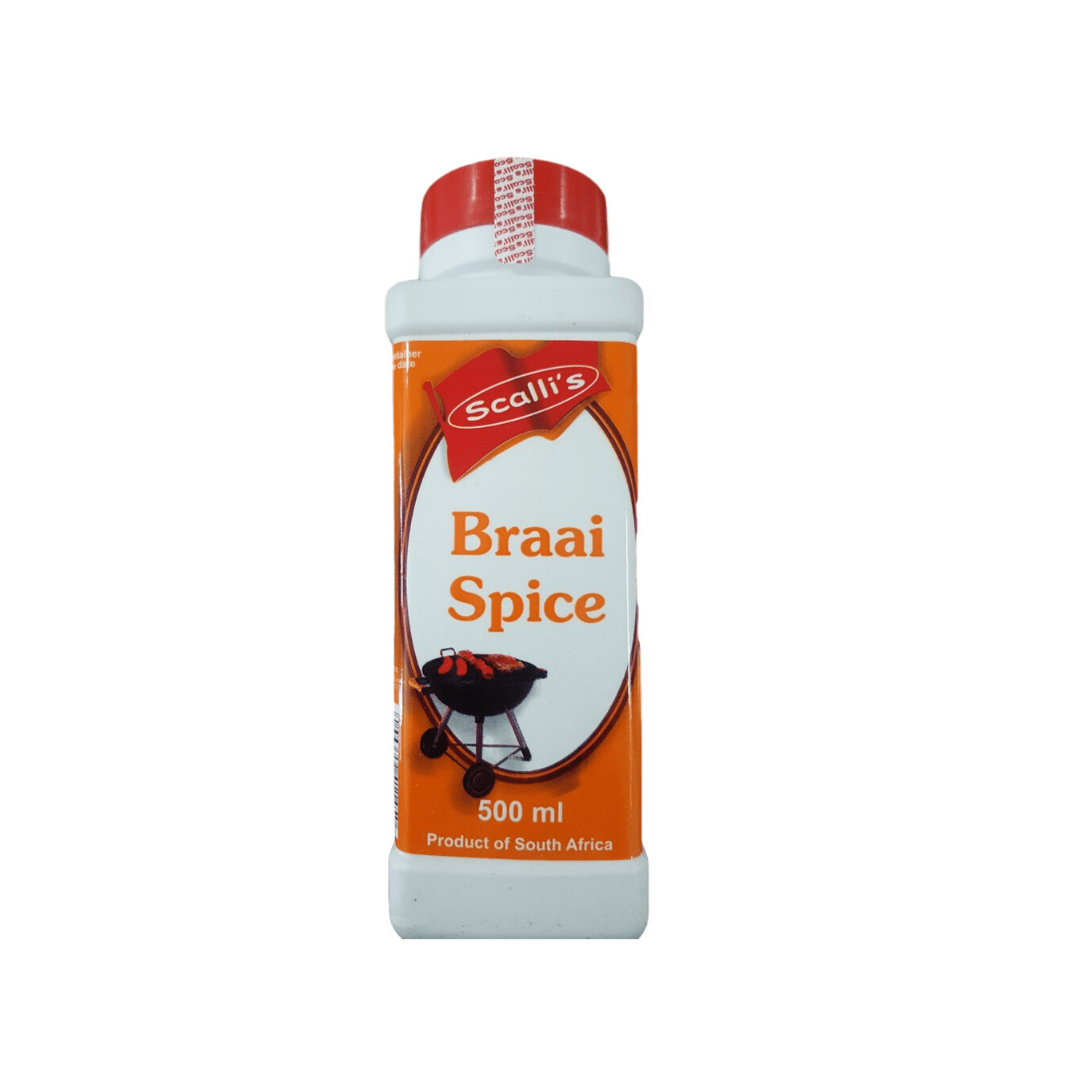 Scalli's Braai Spice, 500ml — Aubergine Foods