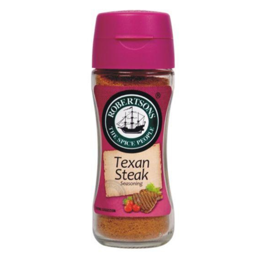 Robertson's Spice Texan Steak, 100ml — Aubergine Foods
