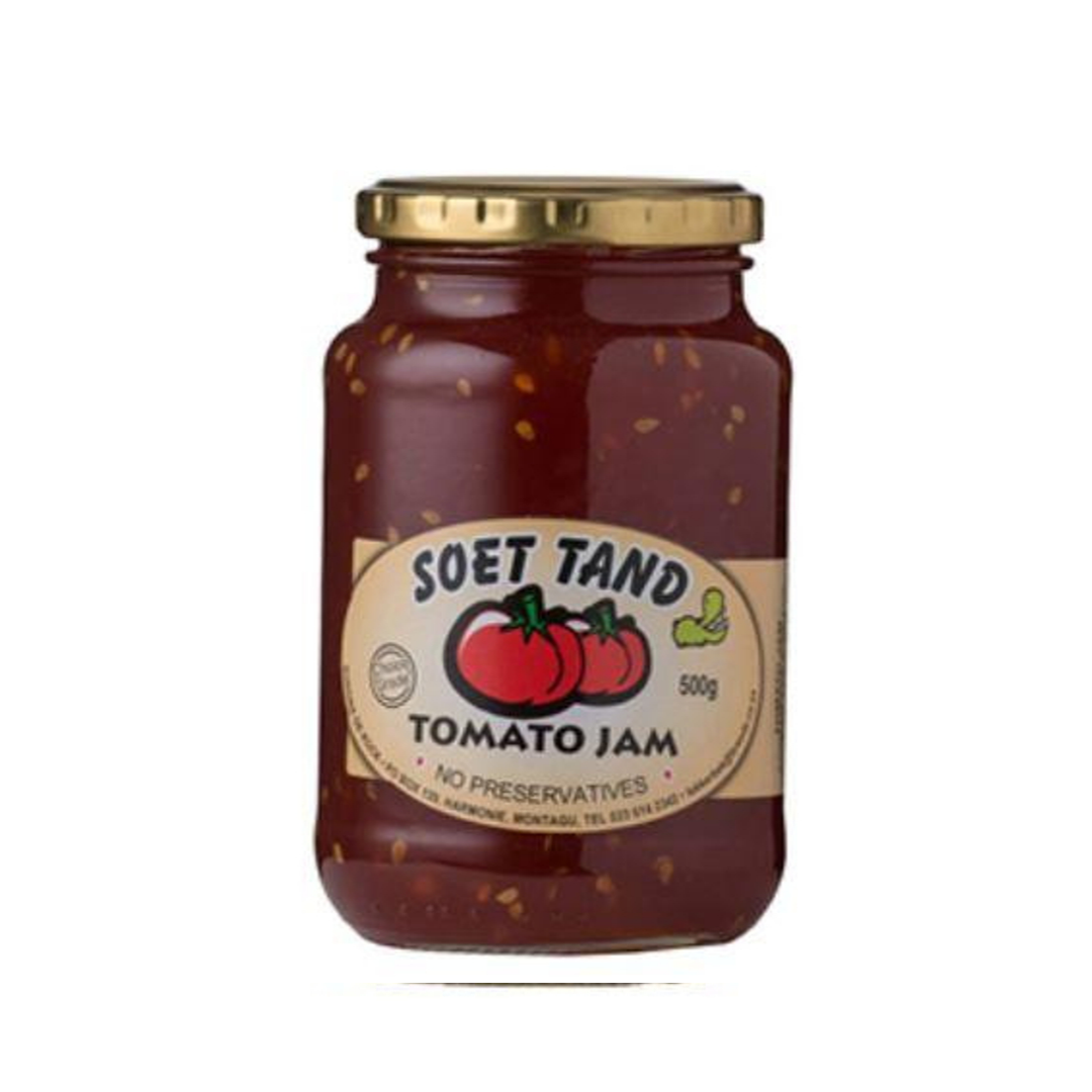 Soet Tand-Tomato Jam, 500g — Aubergine Foods