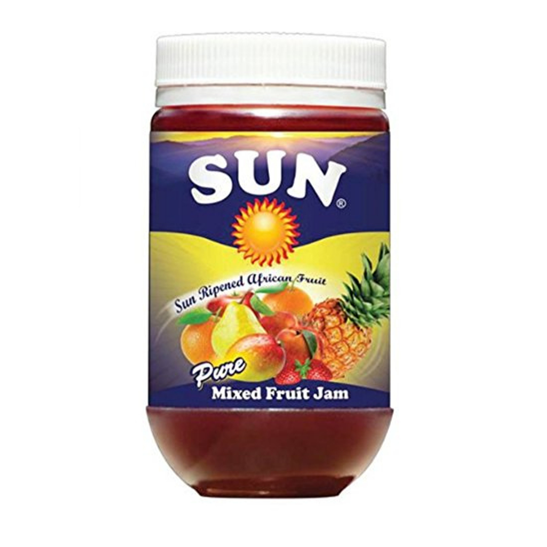 SUN Pure Mixed Fruit Jam, 500g — Aubergine Foods