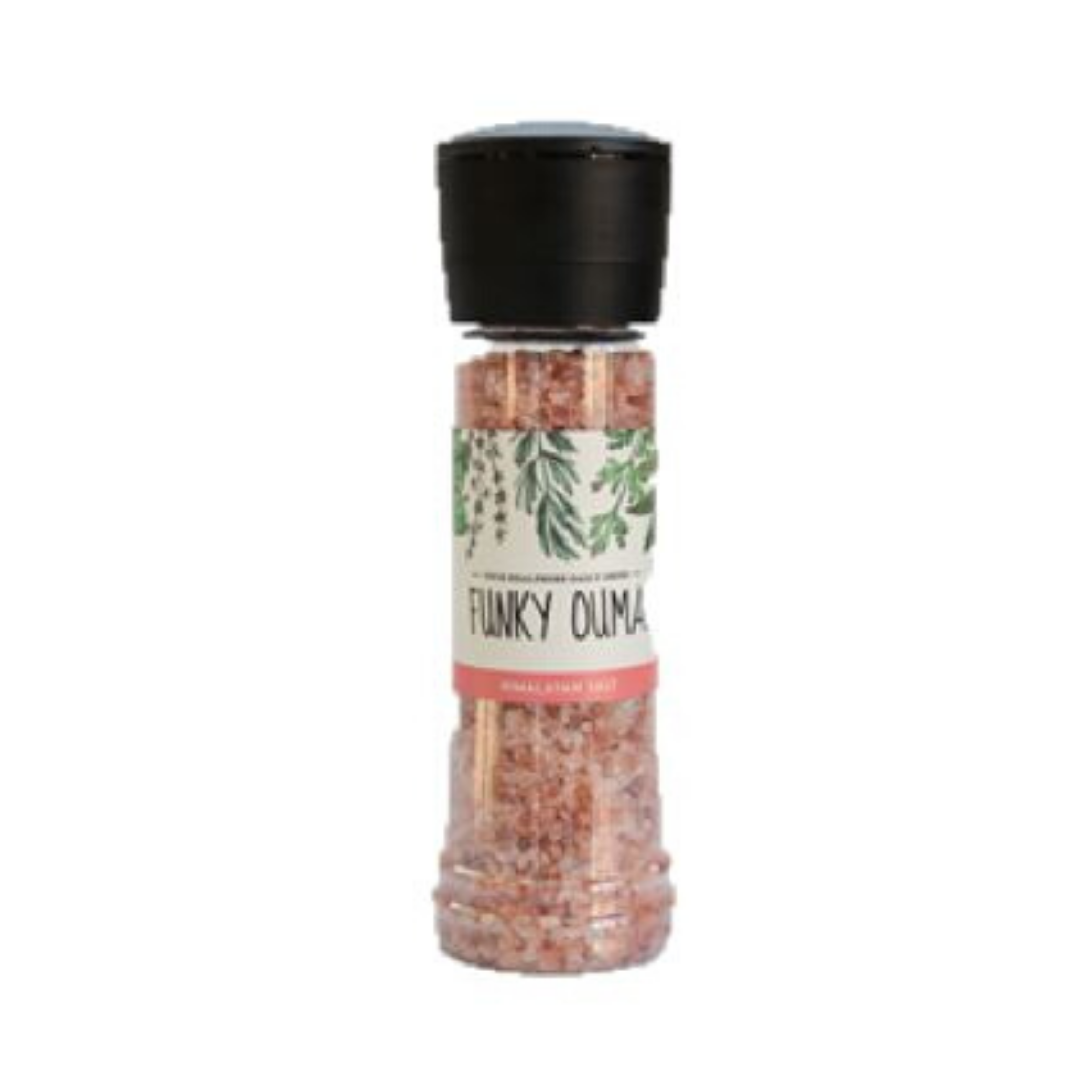 Funky Ouma Pink Himalayan Salt, 100g — Aubergine Foods