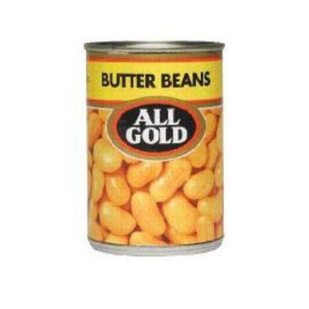 All Gold Butter Beans, 410g — Aubergine Foods
