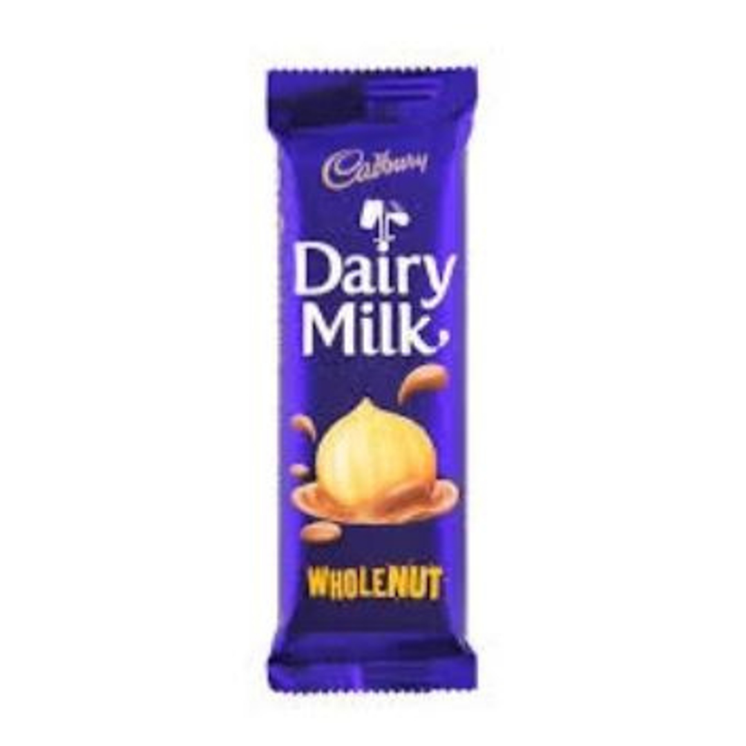 (Expired) Cadbury Dairy Milk Wholenut, 80g — Aubergine Foods