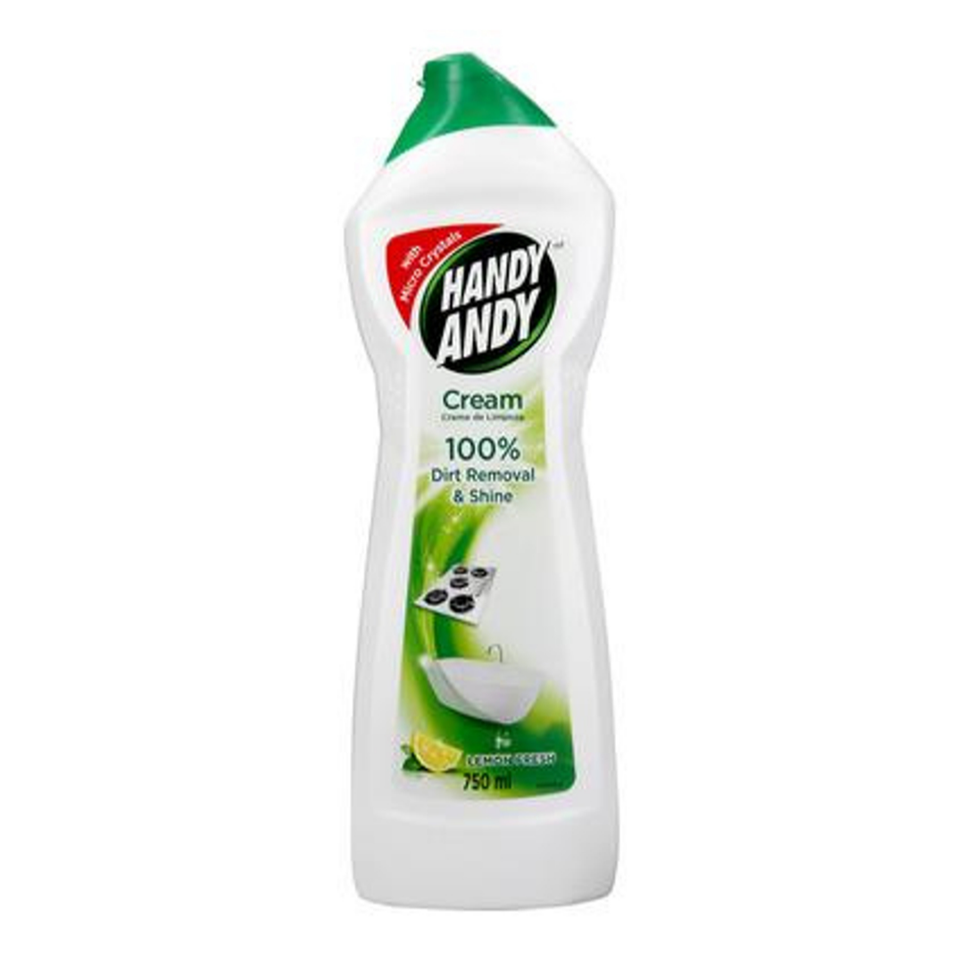 Handy Andy Lemon Fresh Cleaning Cream , 750ml — Aubergine Foods