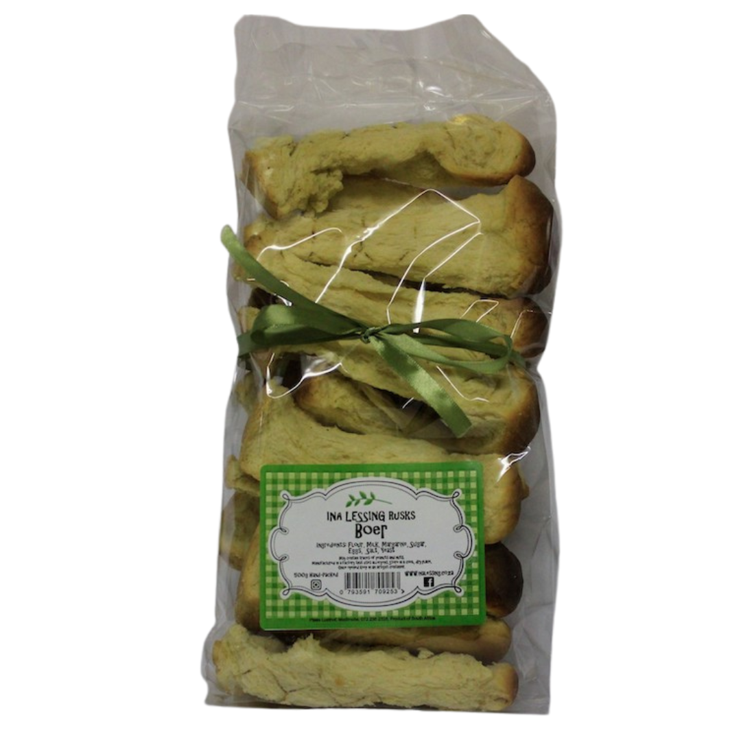 Ina Lessing Boer Rusks, 500g — Aubergine Foods