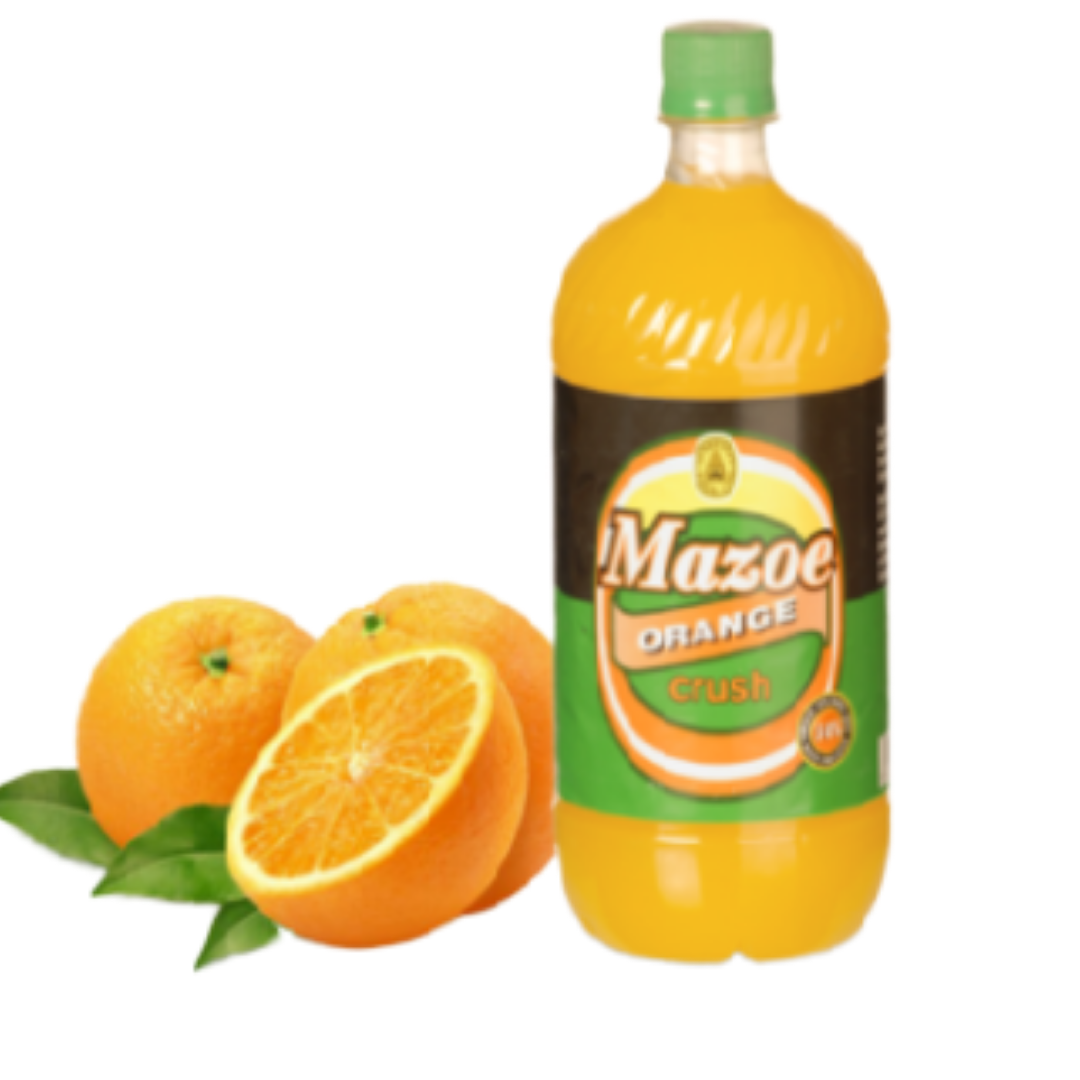 Mazoe Orange Flavor Cordial, 2L — Aubergine Foods