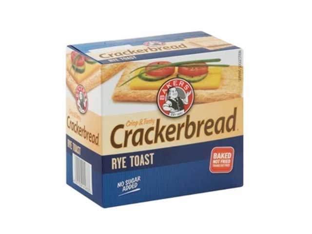 Provita Crackerbread Rye Toast, 125g — Aubergine Foods