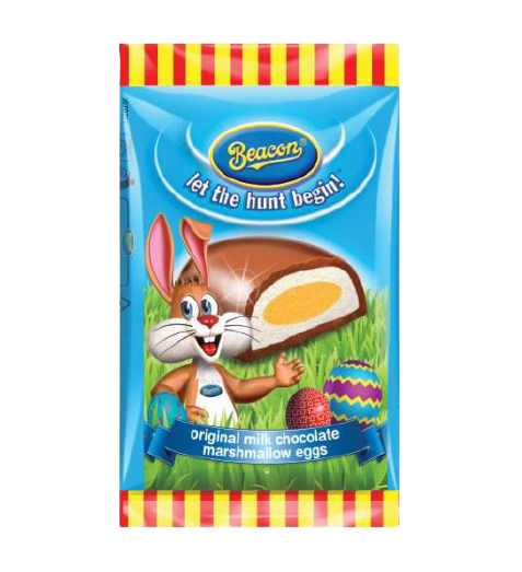 Beacon Milk Chocolate Marshmallow Eggs, 17g — Aubergine Foods