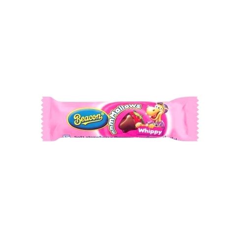 Beacon Whippy Strawberry Marmallow Chocolate Bar, 41g — Aubergine Foods