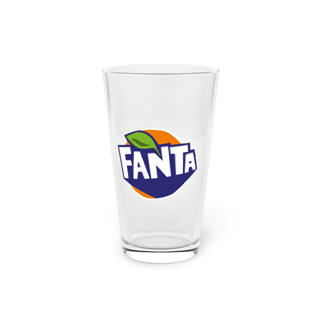 Fanta South Africa Pint Glass, 16oz — Aubergine Foods
