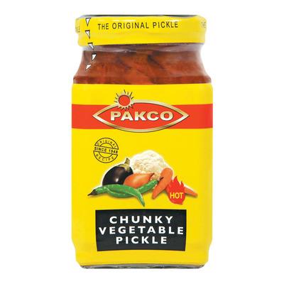 PAKCO Chunky Vegetable Pickle, 410g — Aubergine Foods