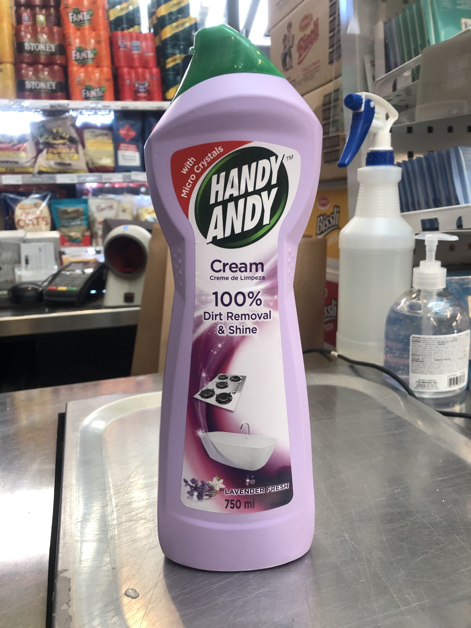 Handy Andy Lavender Multipurpose Cleaning Cream 750ml — Aubergine Foods