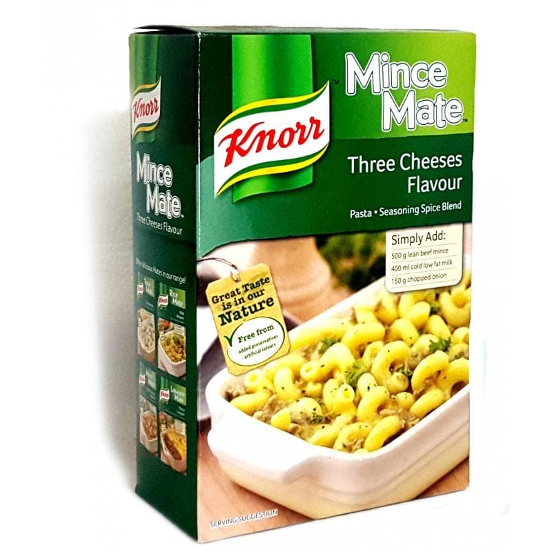 Knorr Mince Mate-Three Cheeses Flavor, 254g — Aubergine Foods