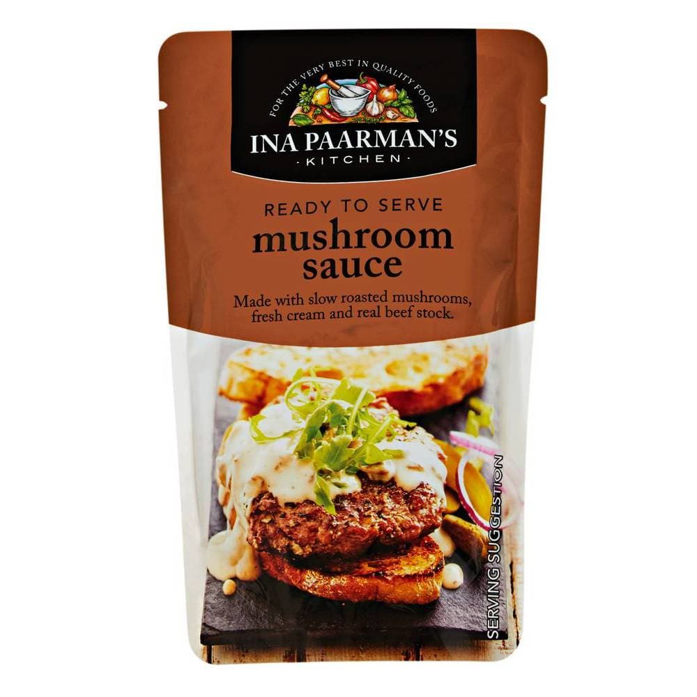 Ina Paarman's Ready-To-Serve Mushroom Sauce — Aubergine Foods