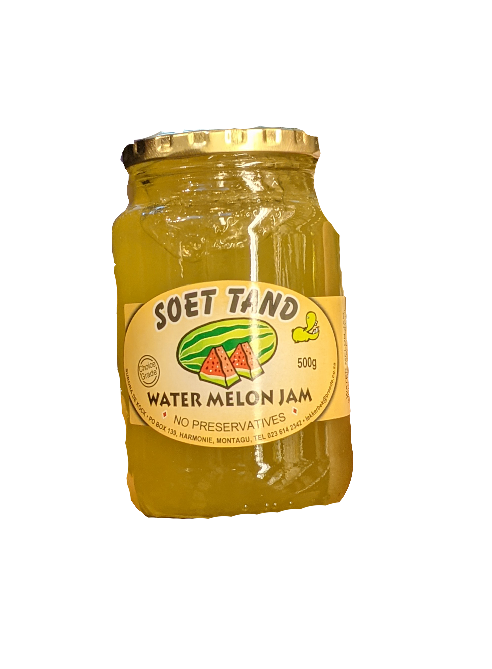 Soet Tand-Watermelon Jam, 500g — Aubergine Foods