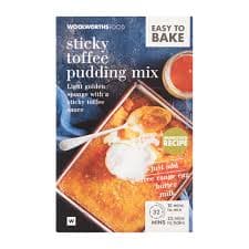 Woolworths Sticky Toffee Pudding Mix, 270g — Aubergine Foods